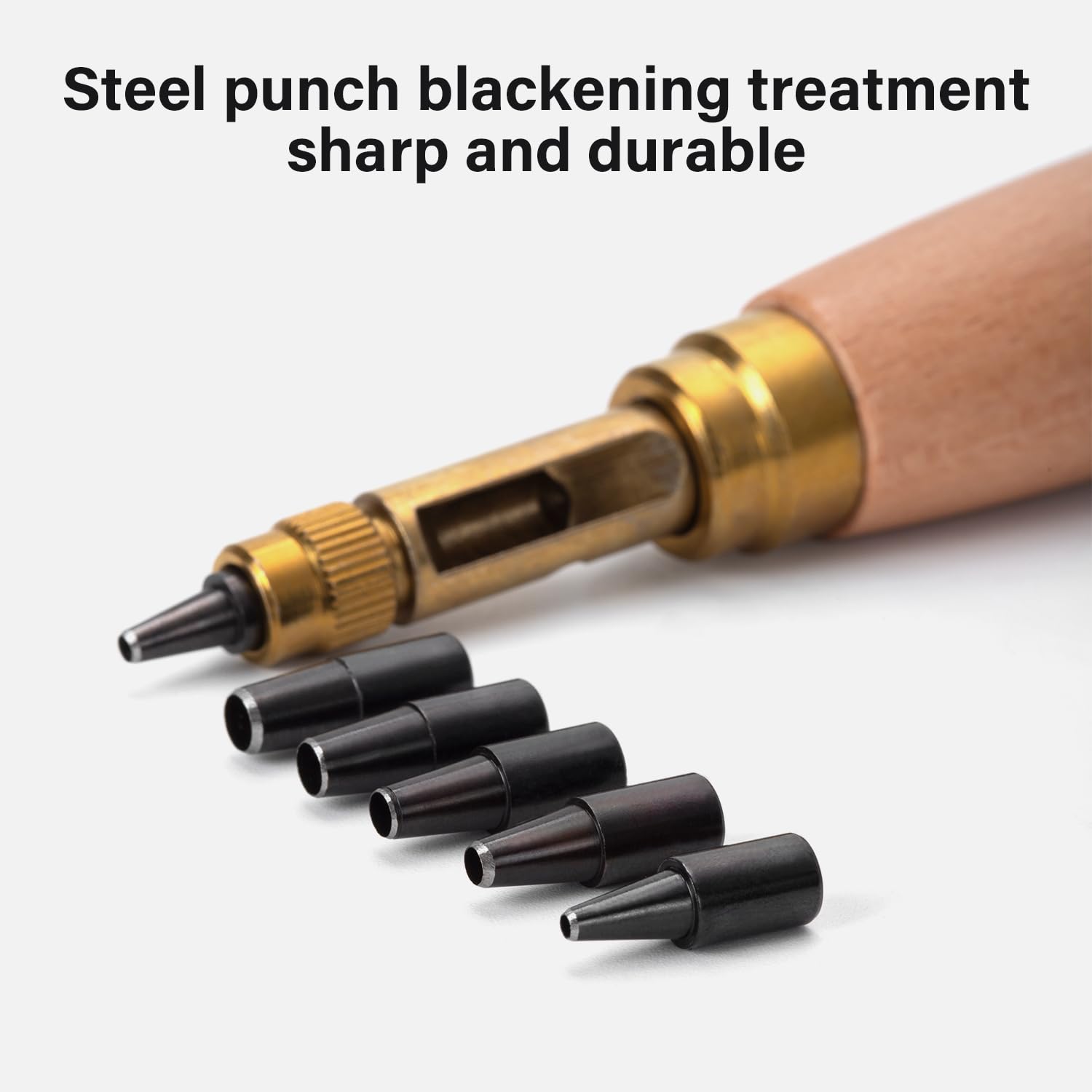 Adjustable Screw Hole Punch With 6 Tip Sizes | WUTA – WUTA LEATHER