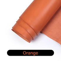 WUTA 13x26cm Waxed Bull Vegetable Tanned Leather Full Grain Cowhide ...