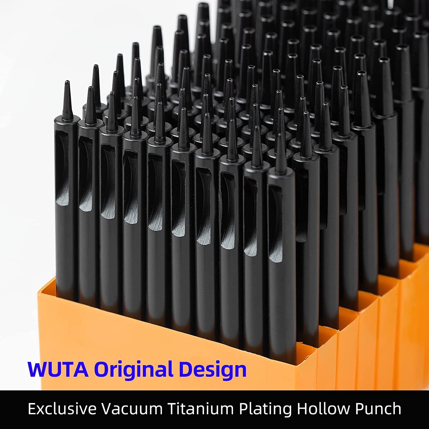 WUTA Leather Punches Round Hole Puncher Plating Titanium Hollow – WUTA ...