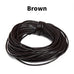 Genuine Leather Cord 2-5-10 meters round leather rope | WUTA – WUTA LEATHER
