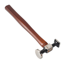 WUTA Leather Steel Hammer Carbon Steel Double Head Hammer Smooth Mallet ...