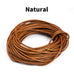 Genuine Leather Cord 2-5-10 meters round leather rope | WUTA – WUTA LEATHER