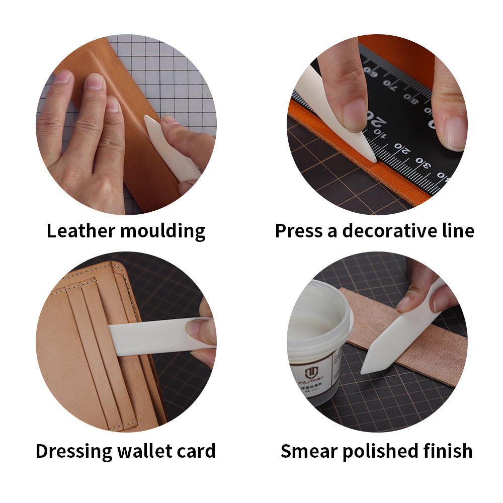 Natural OX Bone Folders Leather Craft Tools | WUTA – WUTA LEATHER