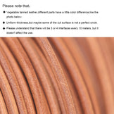 Genuine Leather Cord 2-5-10 meters round leather rope | WUTA – WUTA LEATHER