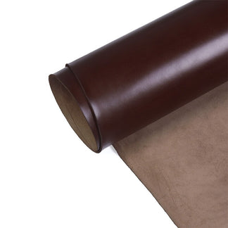 WUTA 13x26cm Waxed Bull Vegetable Tanned Leather Full Grain Cowhide ...